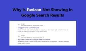 Why is Favicon Not Showing in Google Search Results - Tectera